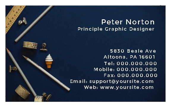 Free Business Card Maker - Visiting Card Templates
